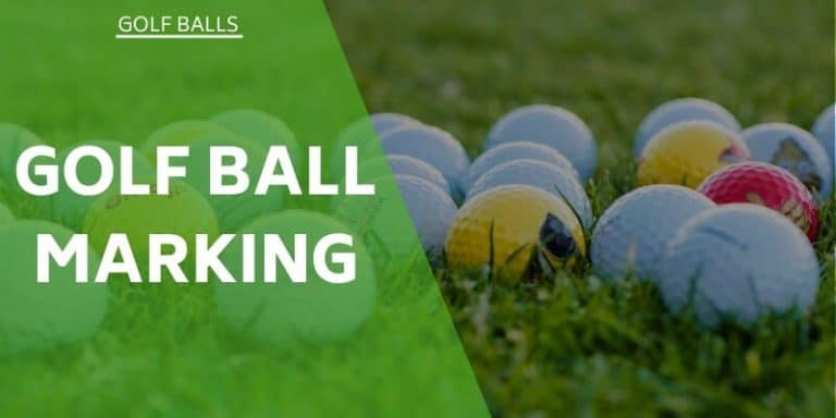 Golf Ball Marking - Is It Just About Identifying Your Golf Ball?