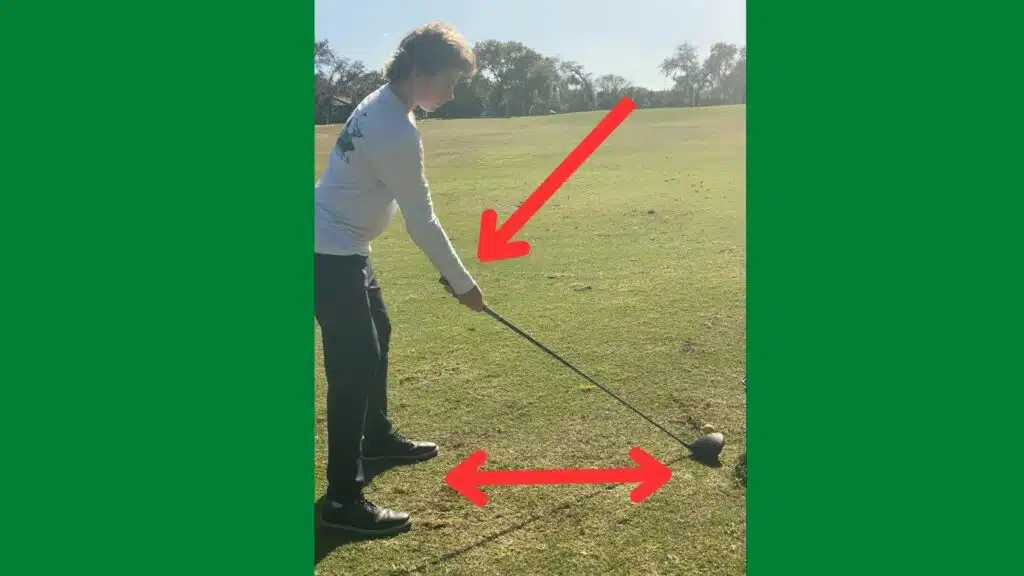 How Far To Stand From A Golf Ball: A Simple Rule To Follow