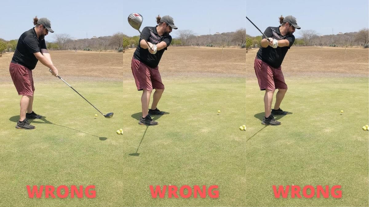 How To Fix An Over The Top Swing